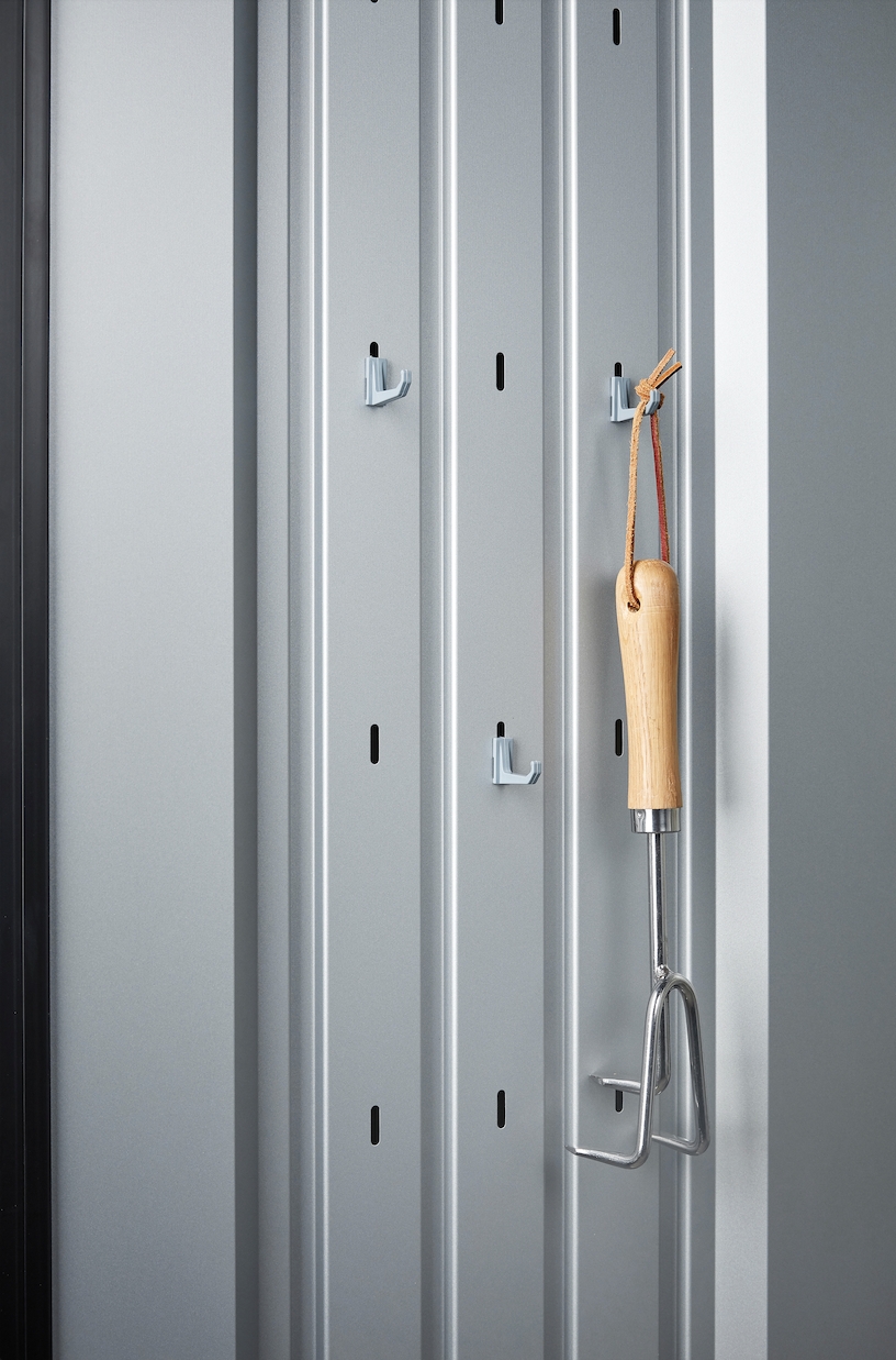 Biohort Terraskast Romeo M High Zilver metallic | iGarden