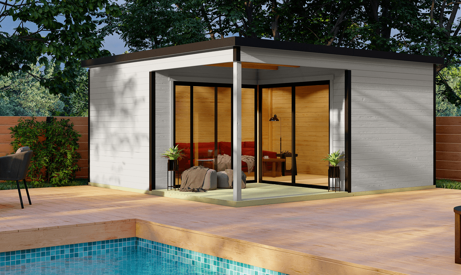 Lasita Maja Domeo 6 Loggia Set Light Grey | iGarden