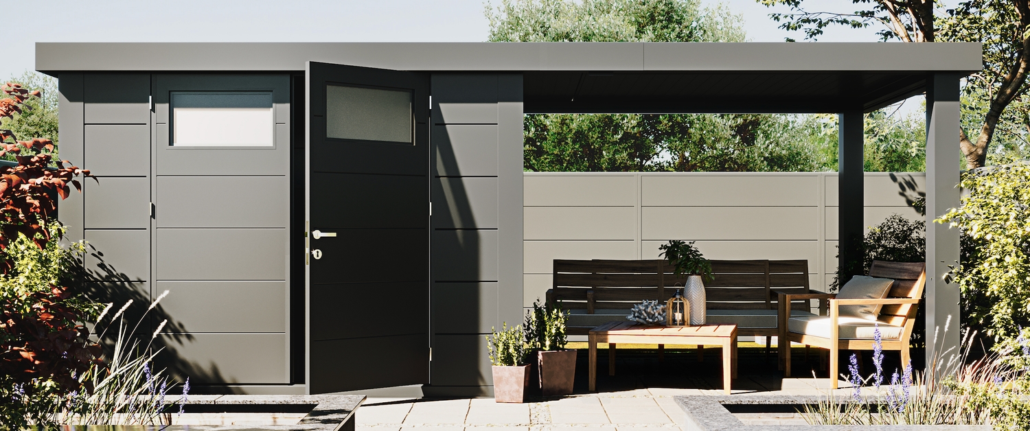 Telluria Classico Open Lounge Large 2724 Antraciet Rechts | iGarden