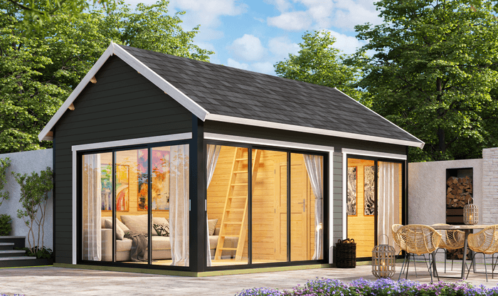 Lasita Maja Murano 3 Set Carbon Grey | iGarden