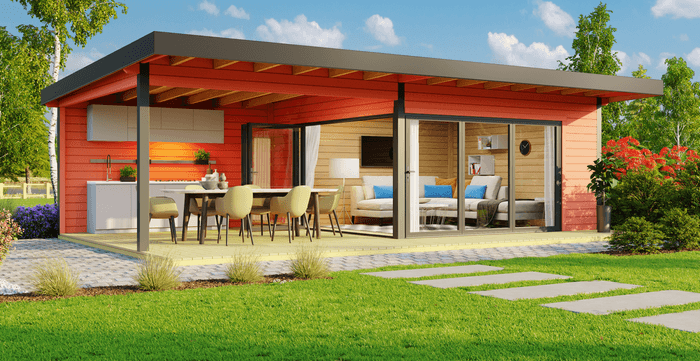 Lasita Maja Domeo 10 Set Sweden Red | iGarden