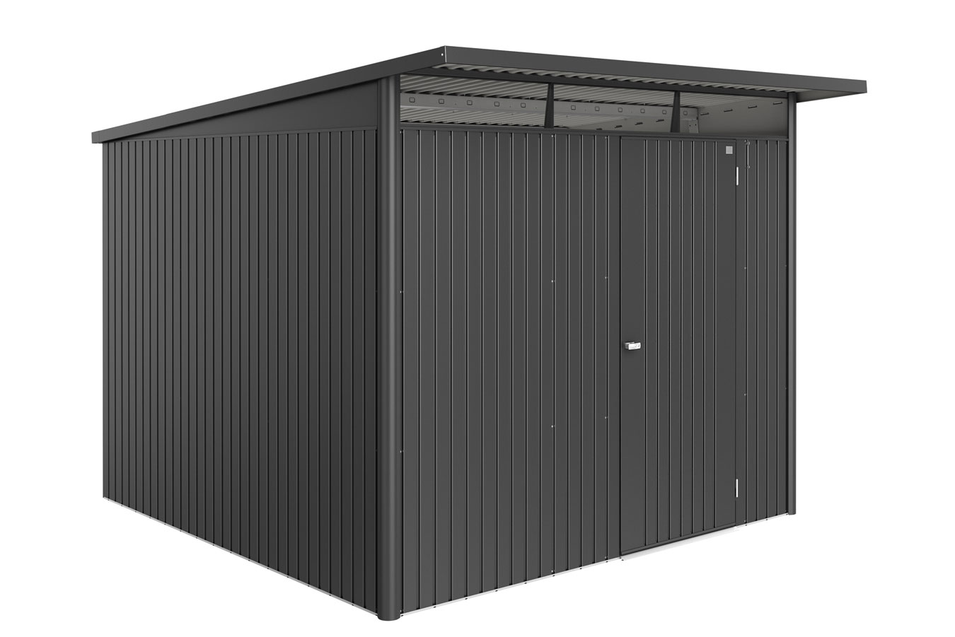 Biohort AvantGarde ECO A7 Donkergrijs metallic enkele deur | iGarden