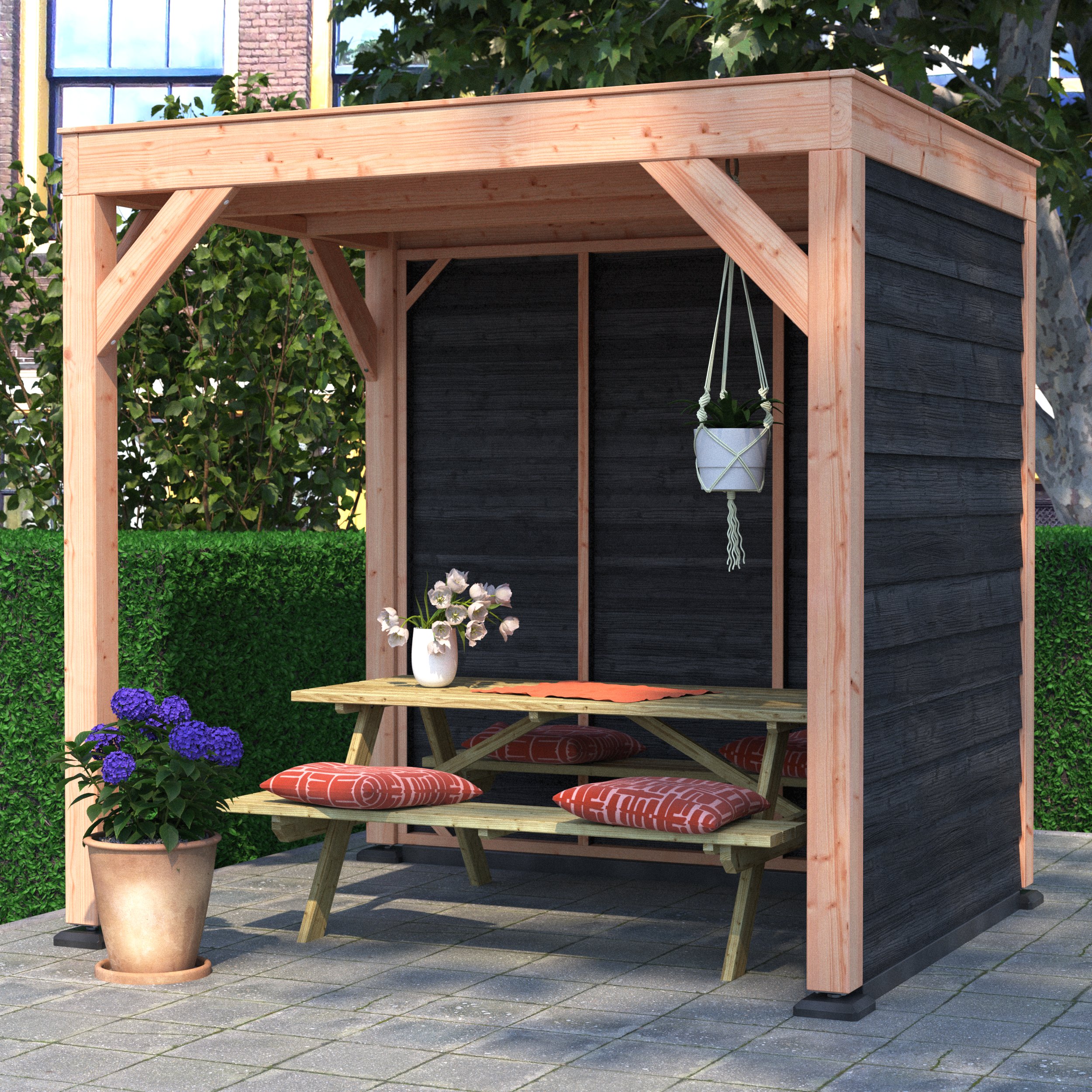 Outdoor Life Products Douglas Overkapping Z-ZR 200x250 | iGarden