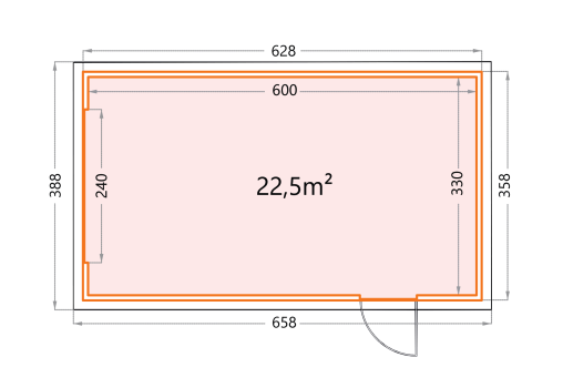 Telluria Garage 3663 Antraciet | iGarden